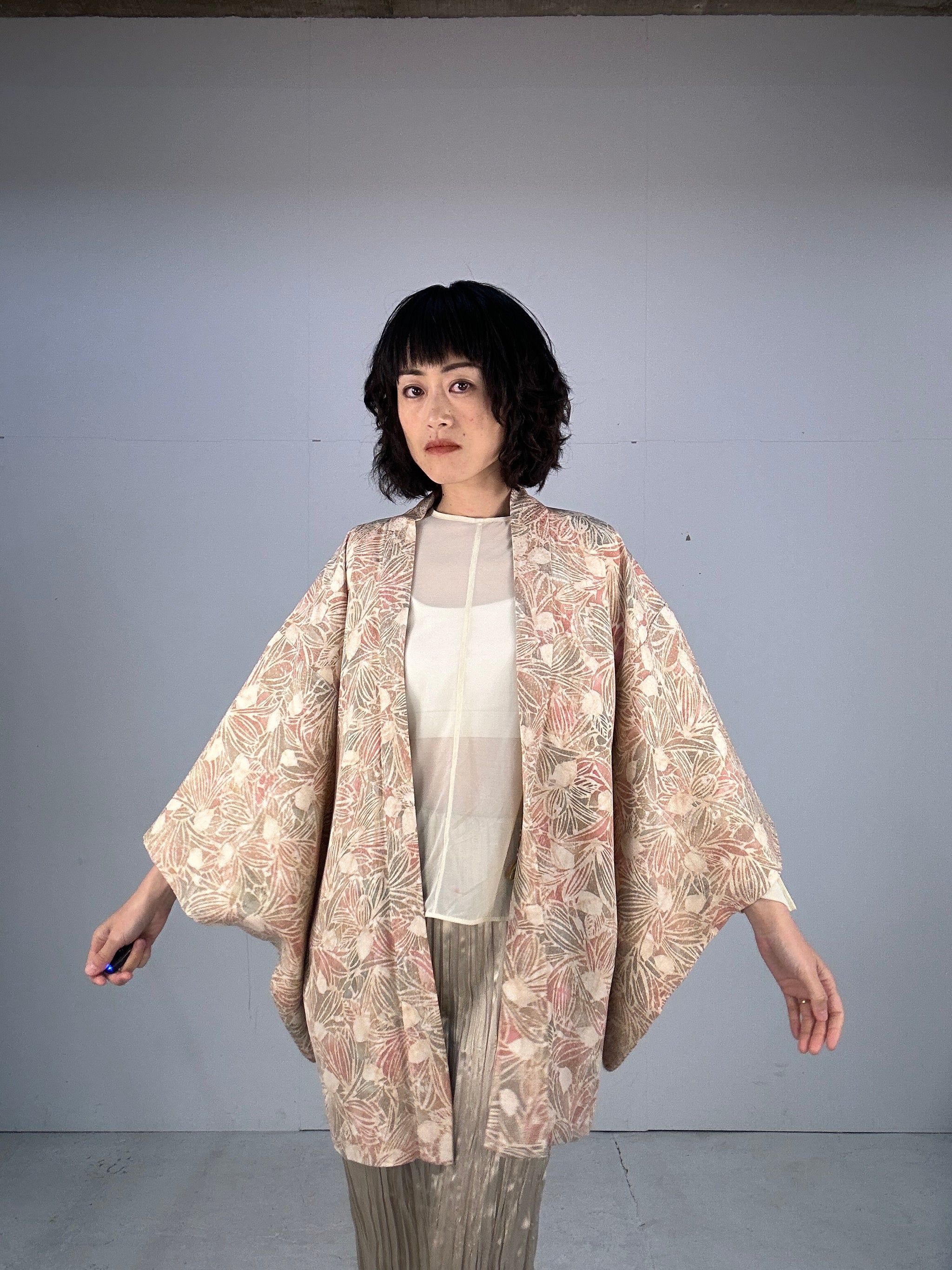 KAWAII HAORI "awai" – MACHIKO KIMONO Japanese Kimonos, Vintage & Upcycled